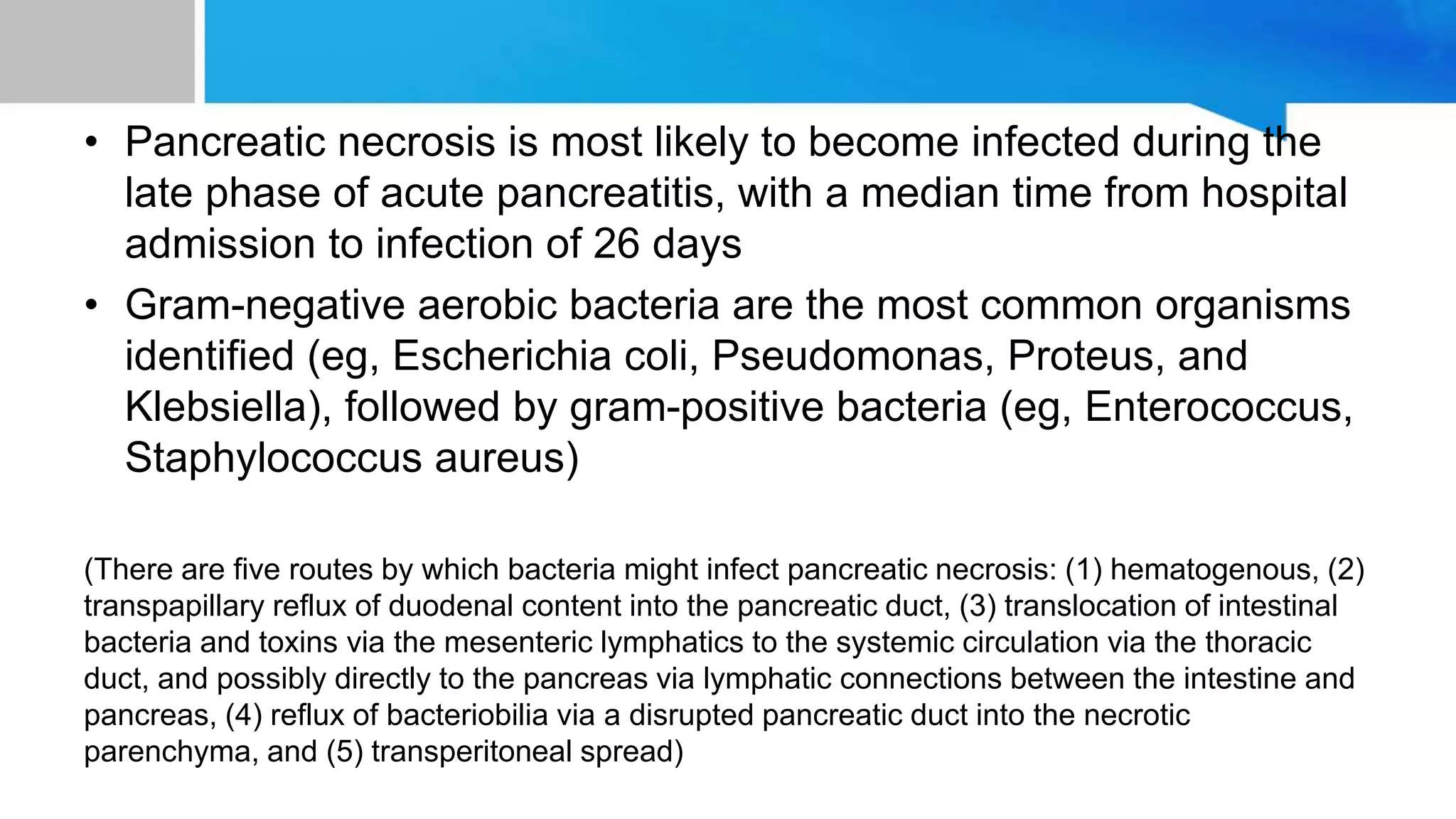Complication Of Acute Pancreatitis | PPTX