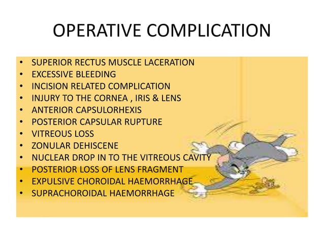 Complication of cataract surgery | PPSX | Eye and Vision Conditions ...
