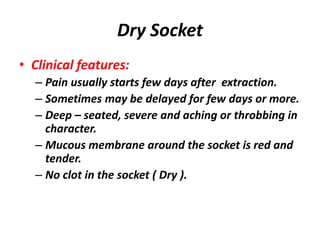 Complication of extraction 2 | PDF