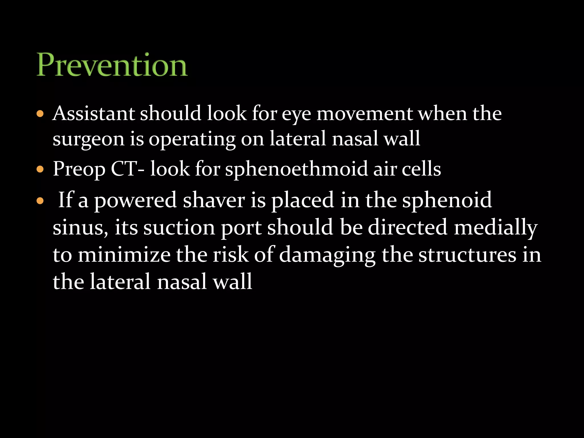 Complication of fess | PPTX