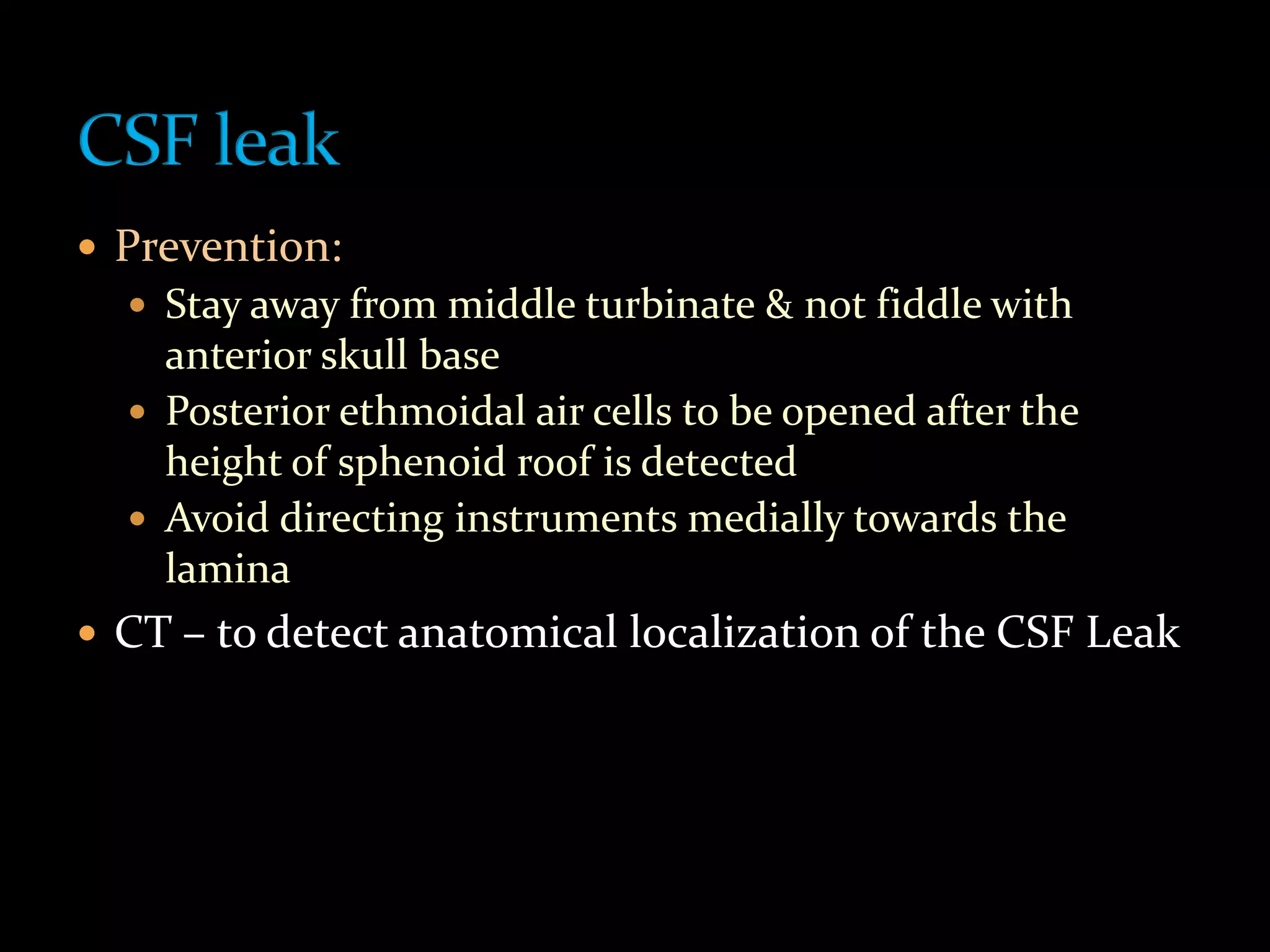 Complication of fess | PPTX