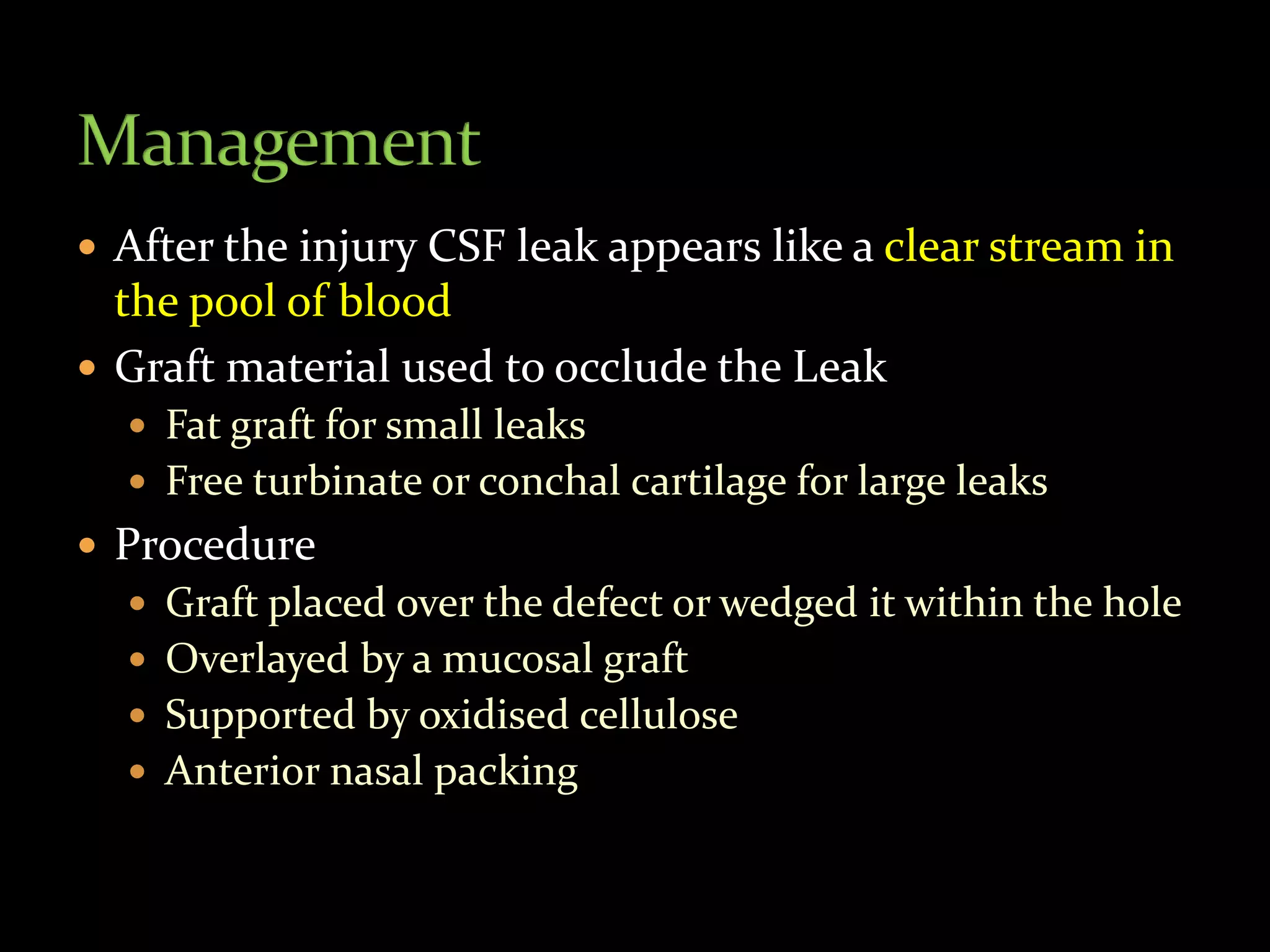 Complication of fess | PPTX