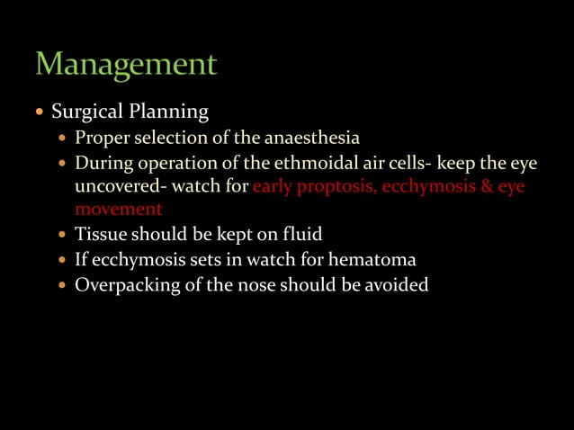 Complication of fess | PPTX