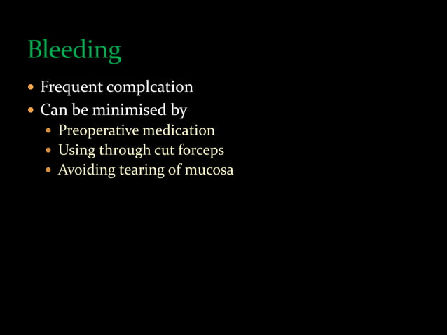 Complication of fess | PPTX