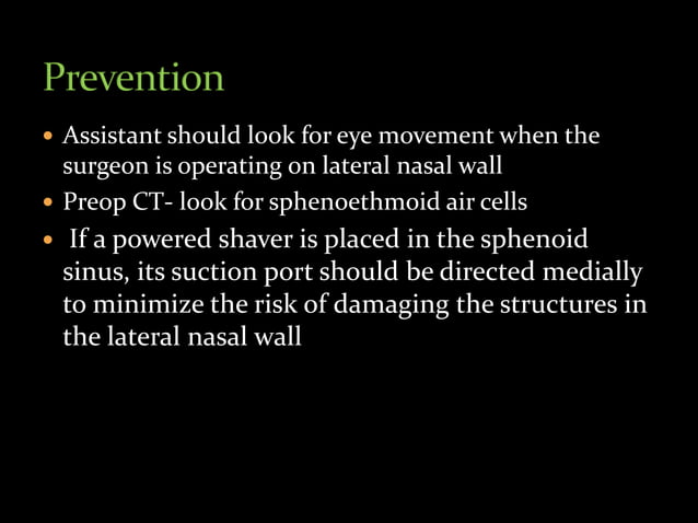 Complication of fess | PPTX
