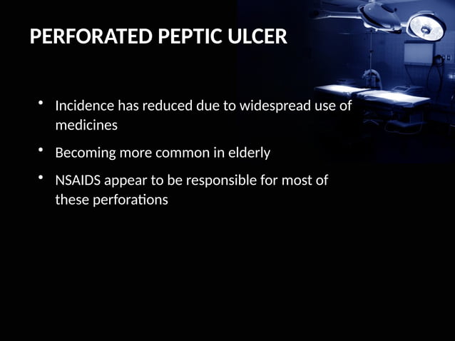 Complication of peptic ulcer disease.pptx | Digestive Disorders ...