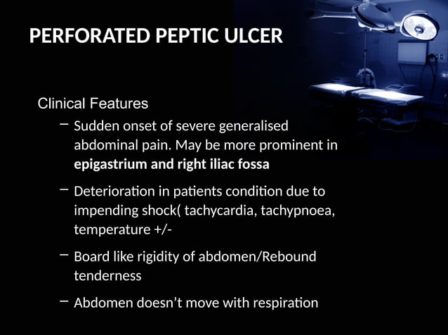 Complication of peptic ulcer disease.pptx | Digestive Disorders ...