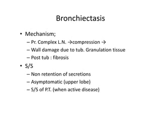 Complication of tb | PDF