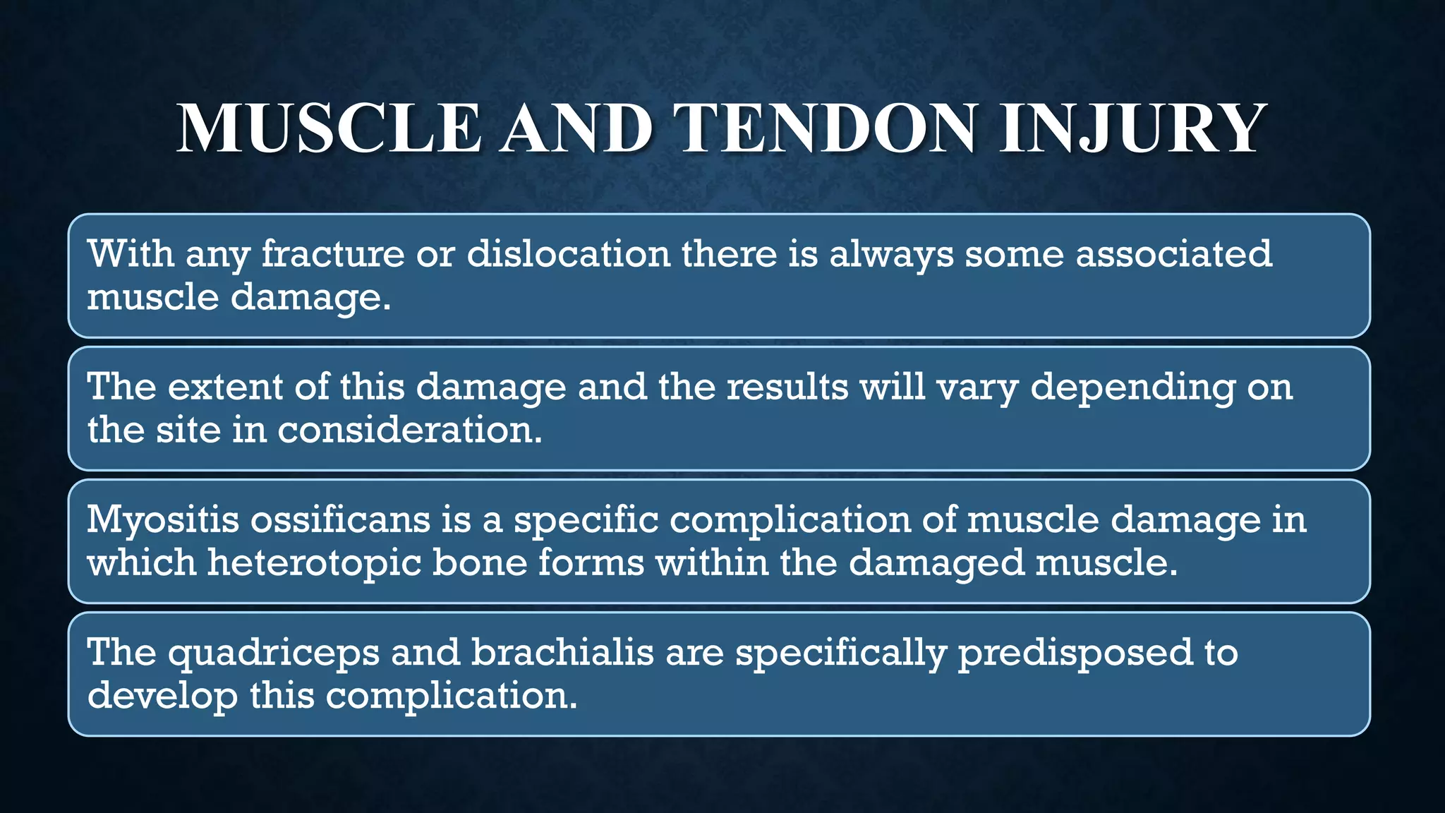 Complication of traumatology theme lecture | PDF