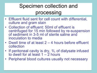Complication peritoneal dailysis traning | PPTX