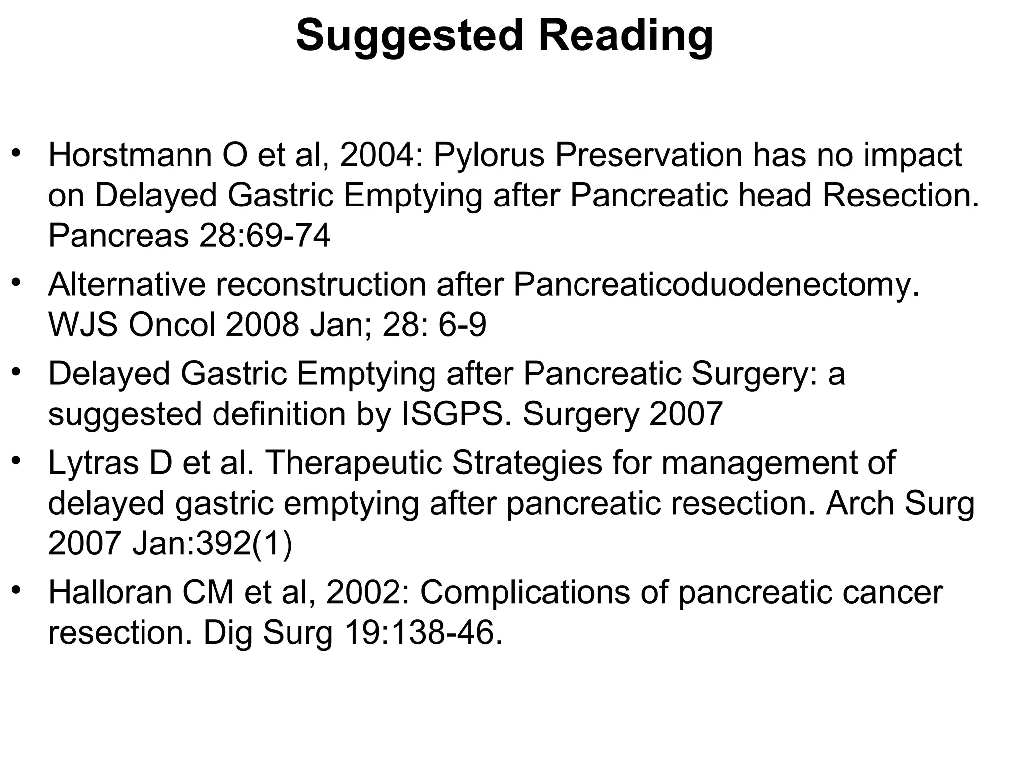 Complications after-pancreaticoduodenectomy-1228906772887050-1 | PPT