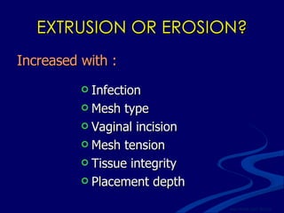 Complications of mesh and should we use it ? - www.jinekoklojivegebelik.com