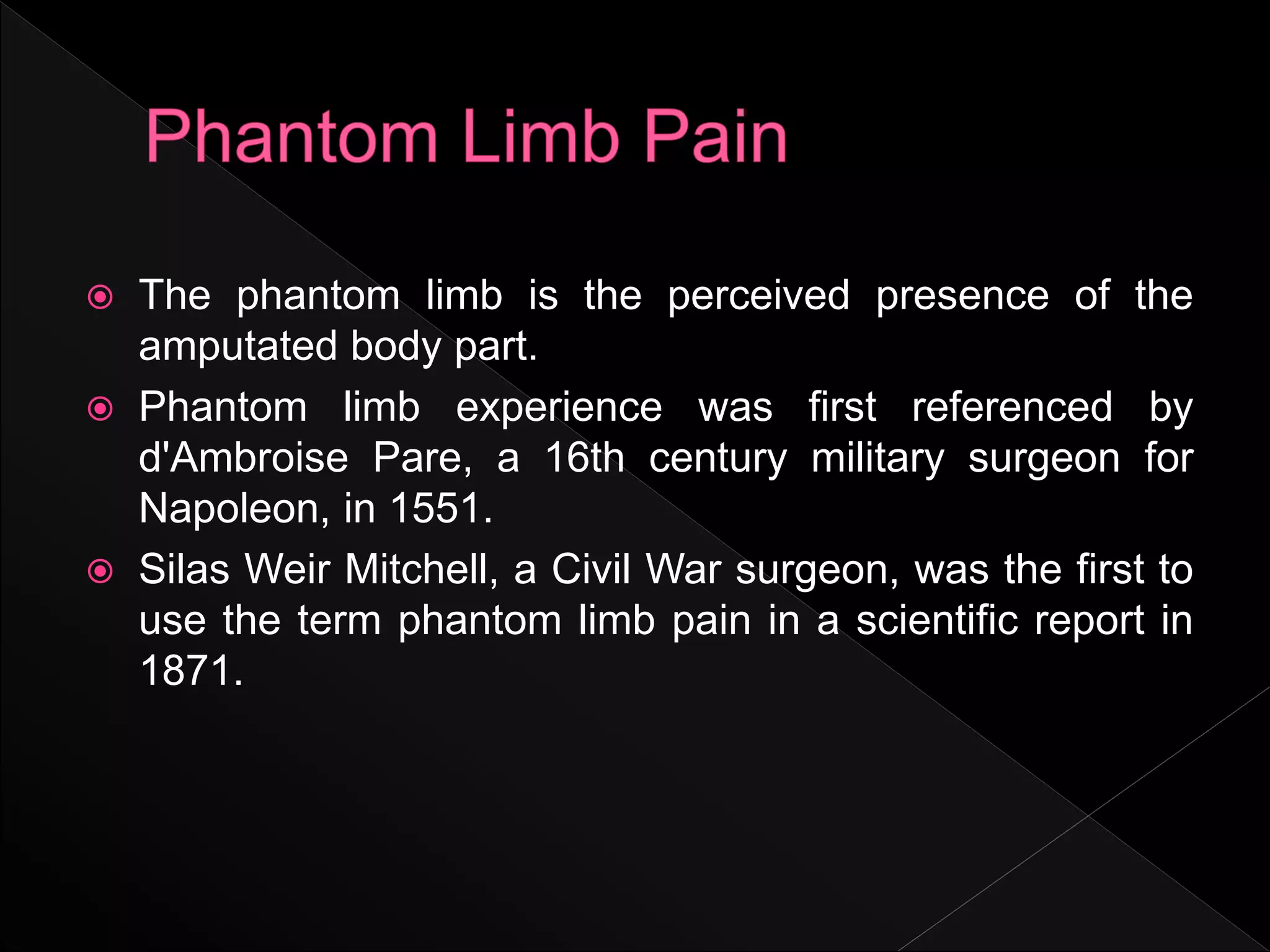 Complications After Amputation Pptx