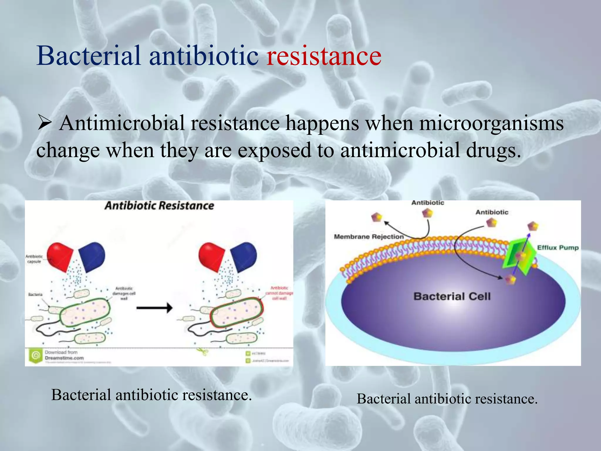 Complications and future challenges of bacterial antibiotic resistance ...