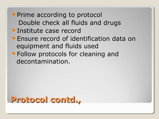 Complications and safety during cpb | PPT