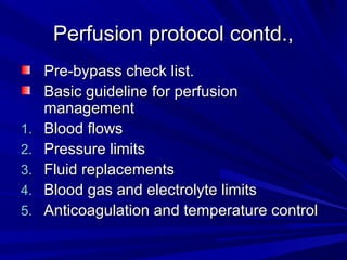 Complications and safety during cpb | PPT