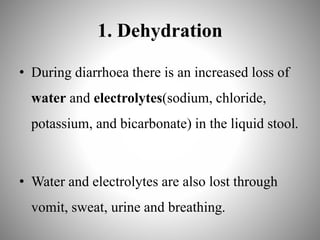 Complications associated with recurrent diarrhea | PPTX