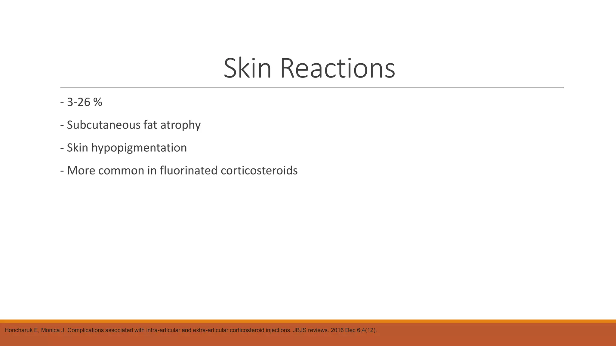 Complications Associated with Steroid Injections | PPTX