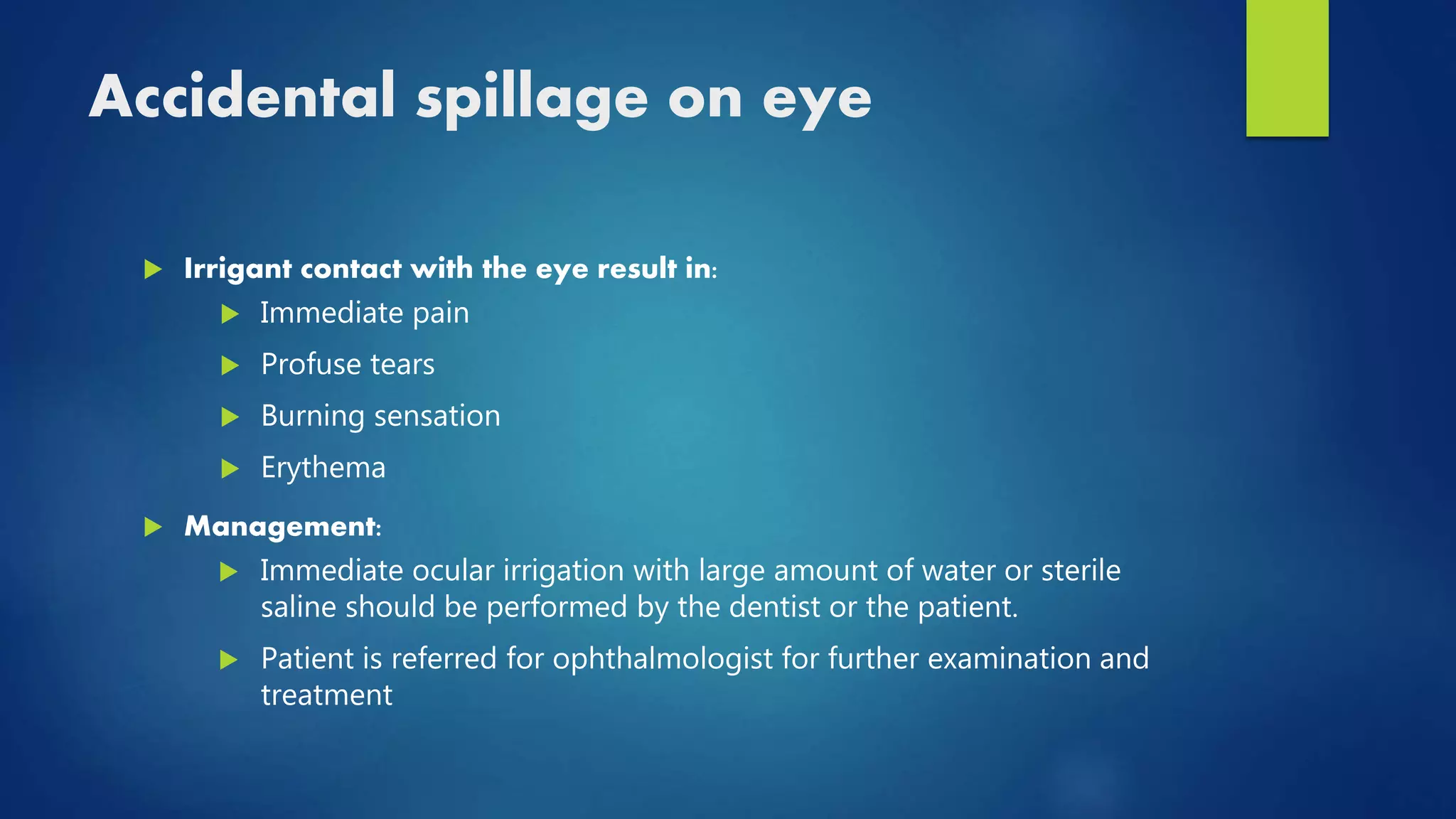 Complications During Root Canal Irrigation | PPTX