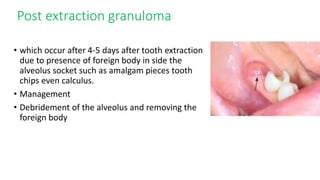 Complications following oral surgery.pptx