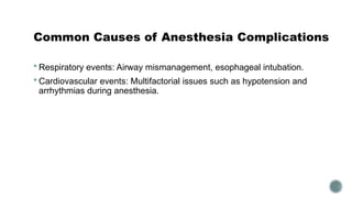 Complications in anesthesia kailash.pptx
