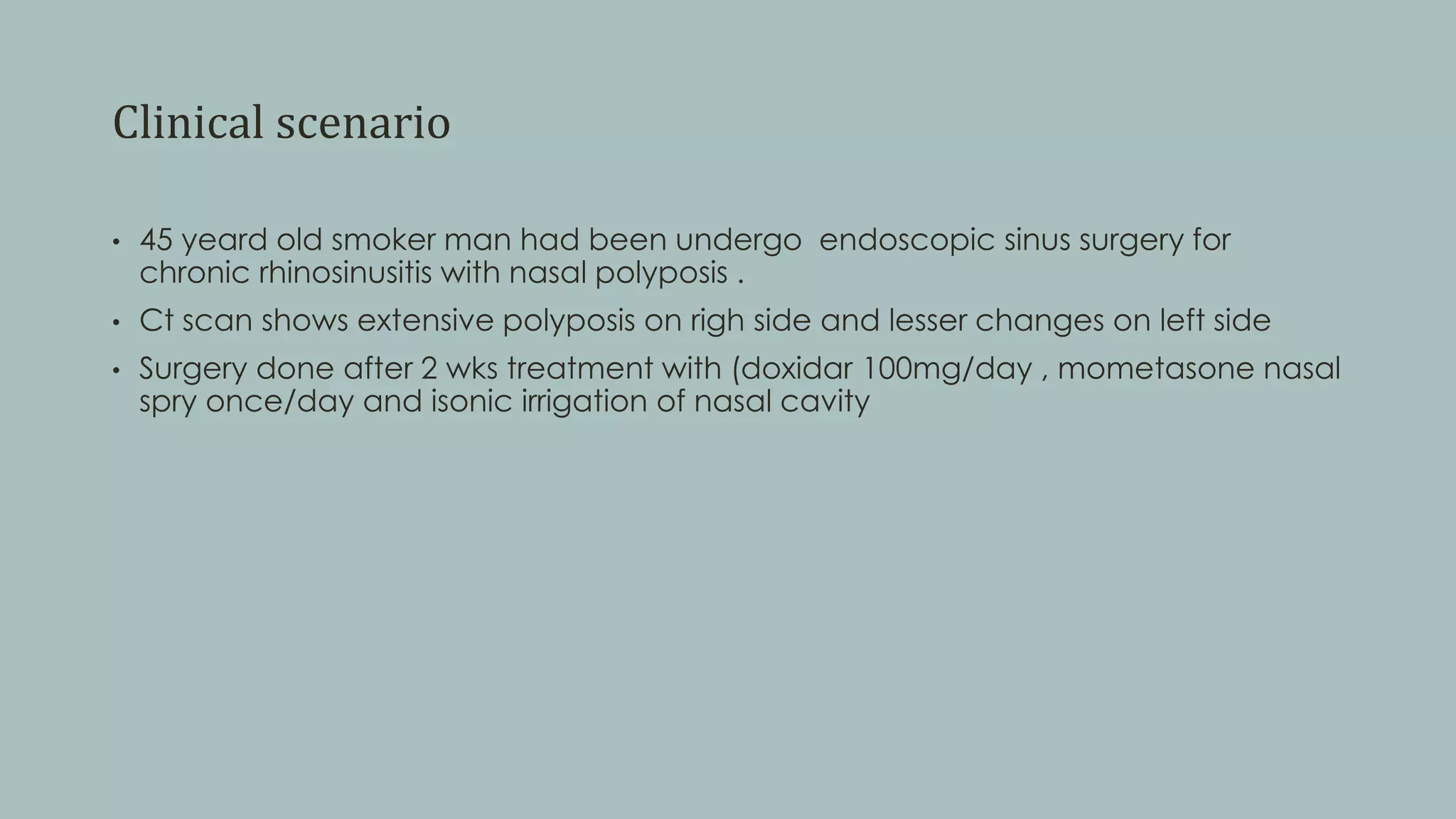 Complications in endoscopic sinus surgery | PPTX