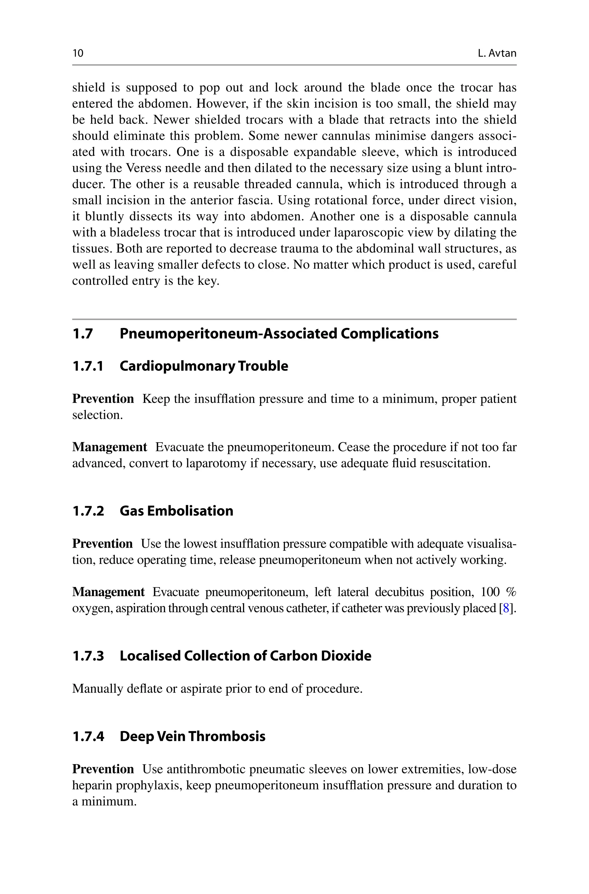 Complications in laparoscopic surgery | PDF