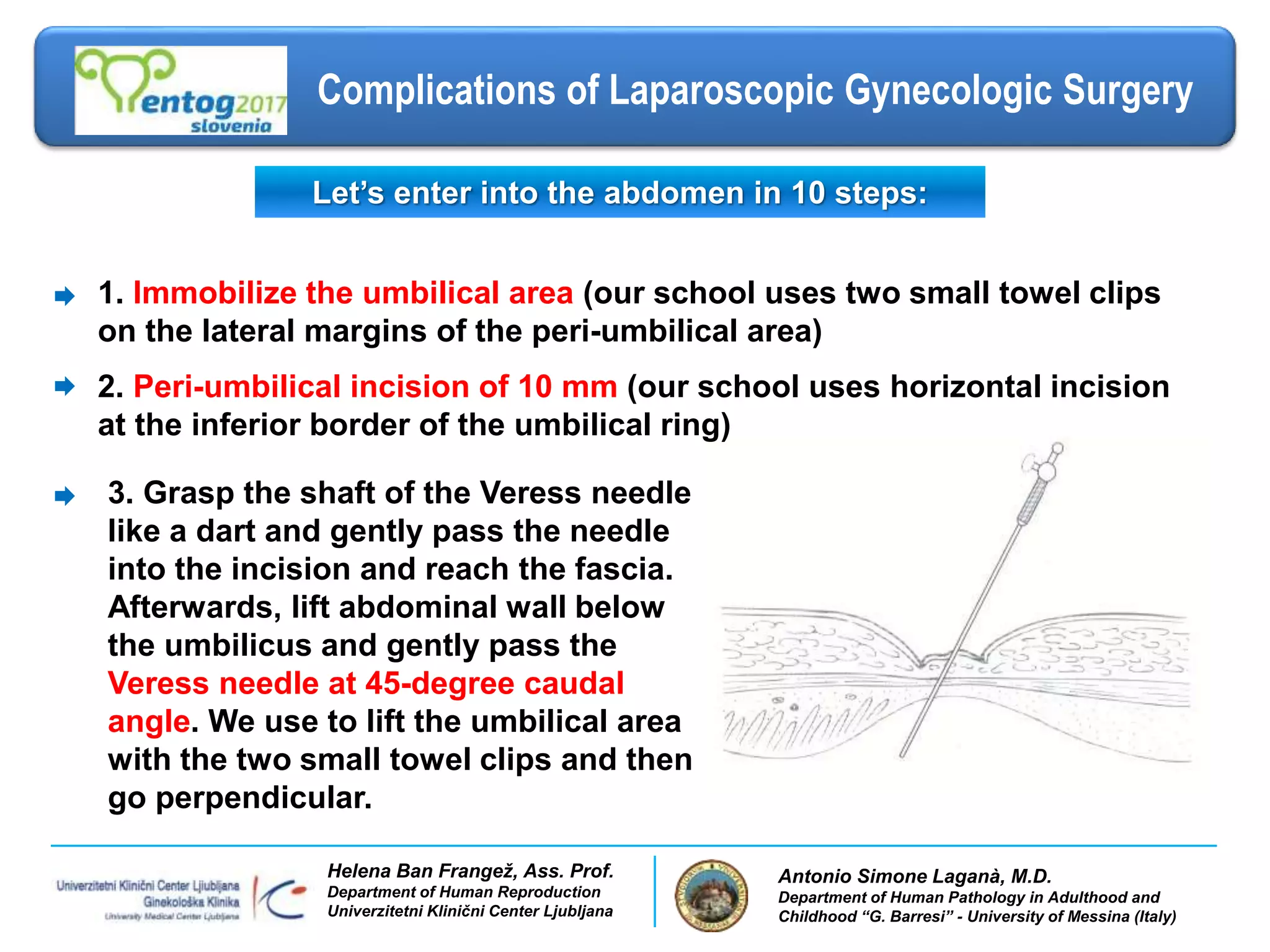 Complications of Laparoscopic Gynecologic Surgery | PPTX