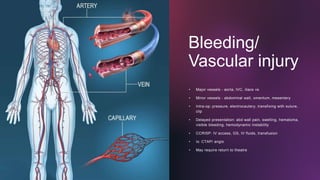 Complications of abdominal surgery power point | PPTX