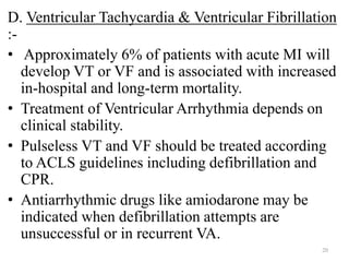 COMPLICATIONS OF ACUTE CORONARY SYNDROME AND ITS MANAGEMENT.pptx