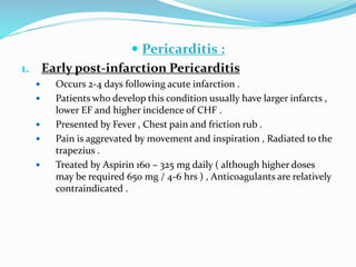 Complications of acute mi | PPTX