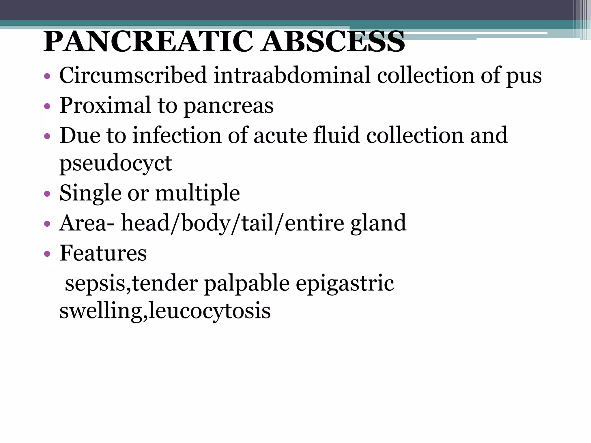 Complications of acute pancreatitis 2 | PPTX