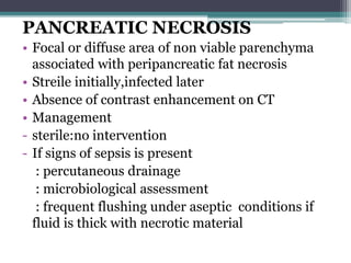 Complications of acute pancreatitis 2 | PPTX