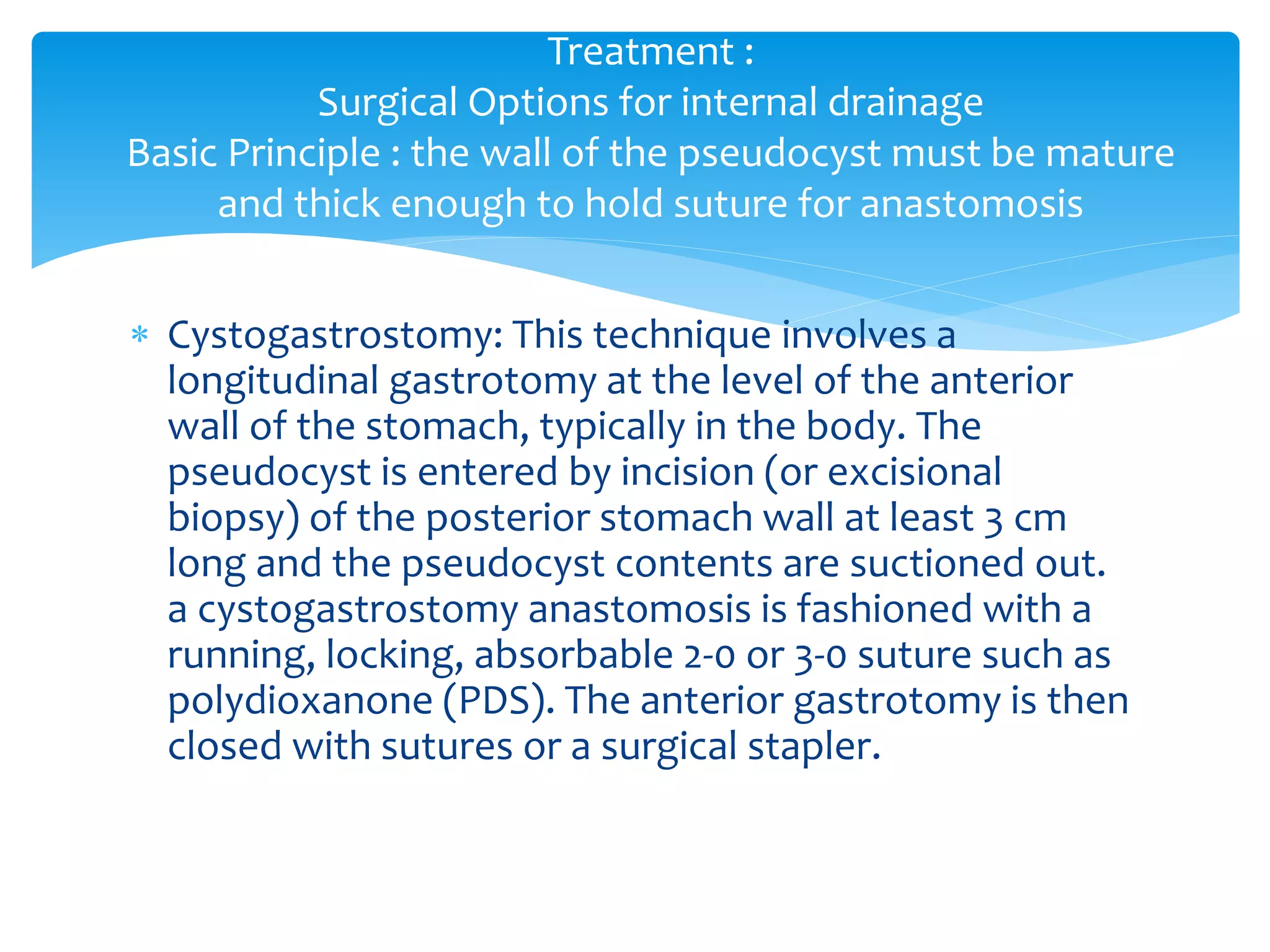 Complications of acute panctratitis | PPTX