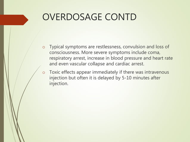 Complications of administering local anaesthesia and their management | PPT