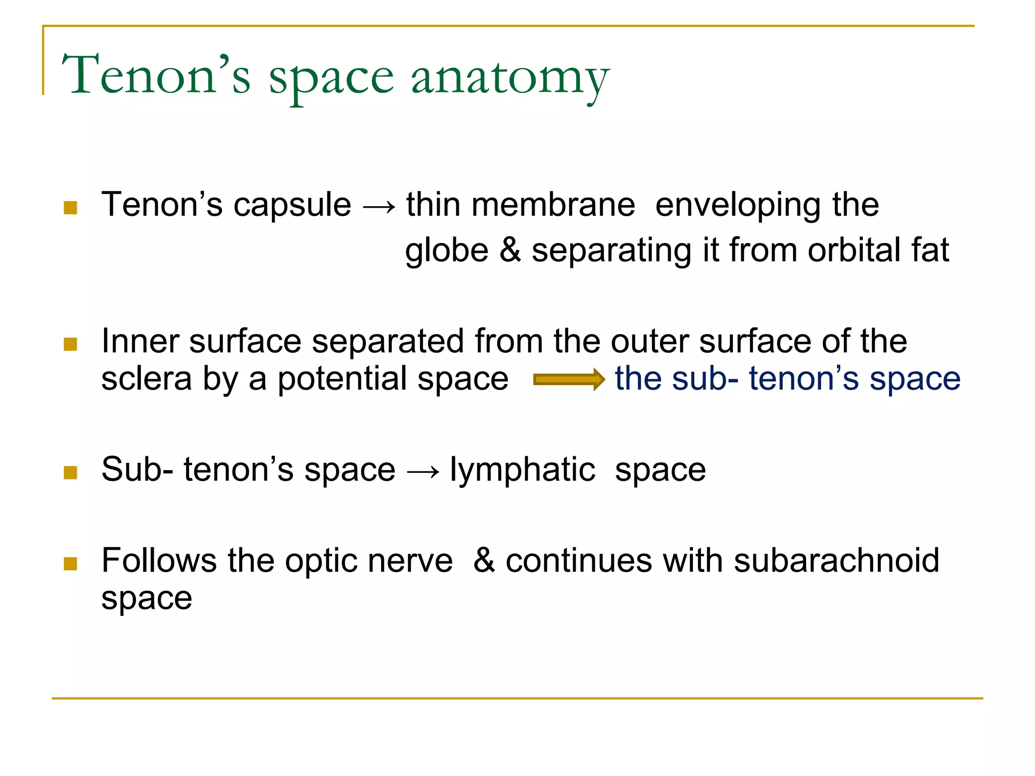 Complications of anaesthesia in opthalmic surgery | PPT