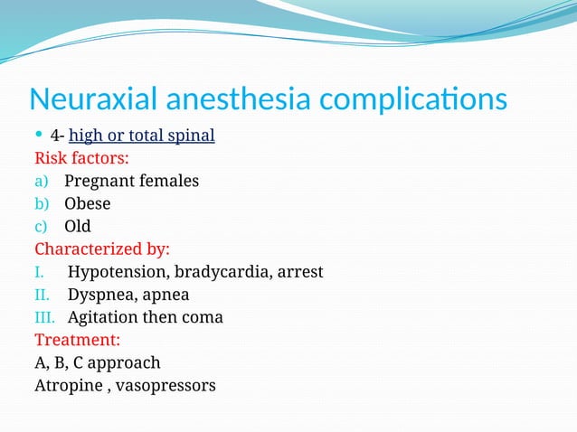 Complications of of of of Anesthesia.pptx