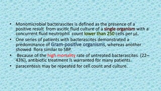 Complications of ascites | PPT