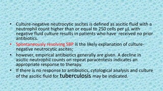 Complications of ascites | PPT