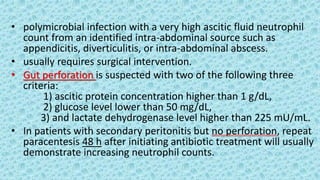 Complications of ascites | PPT