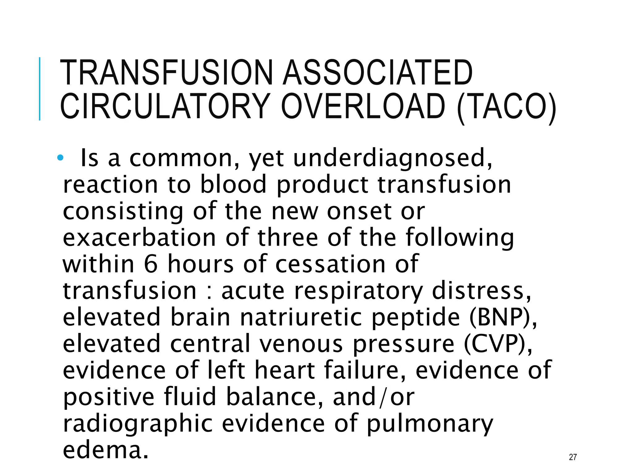 Complications of blood transfusion | PPT