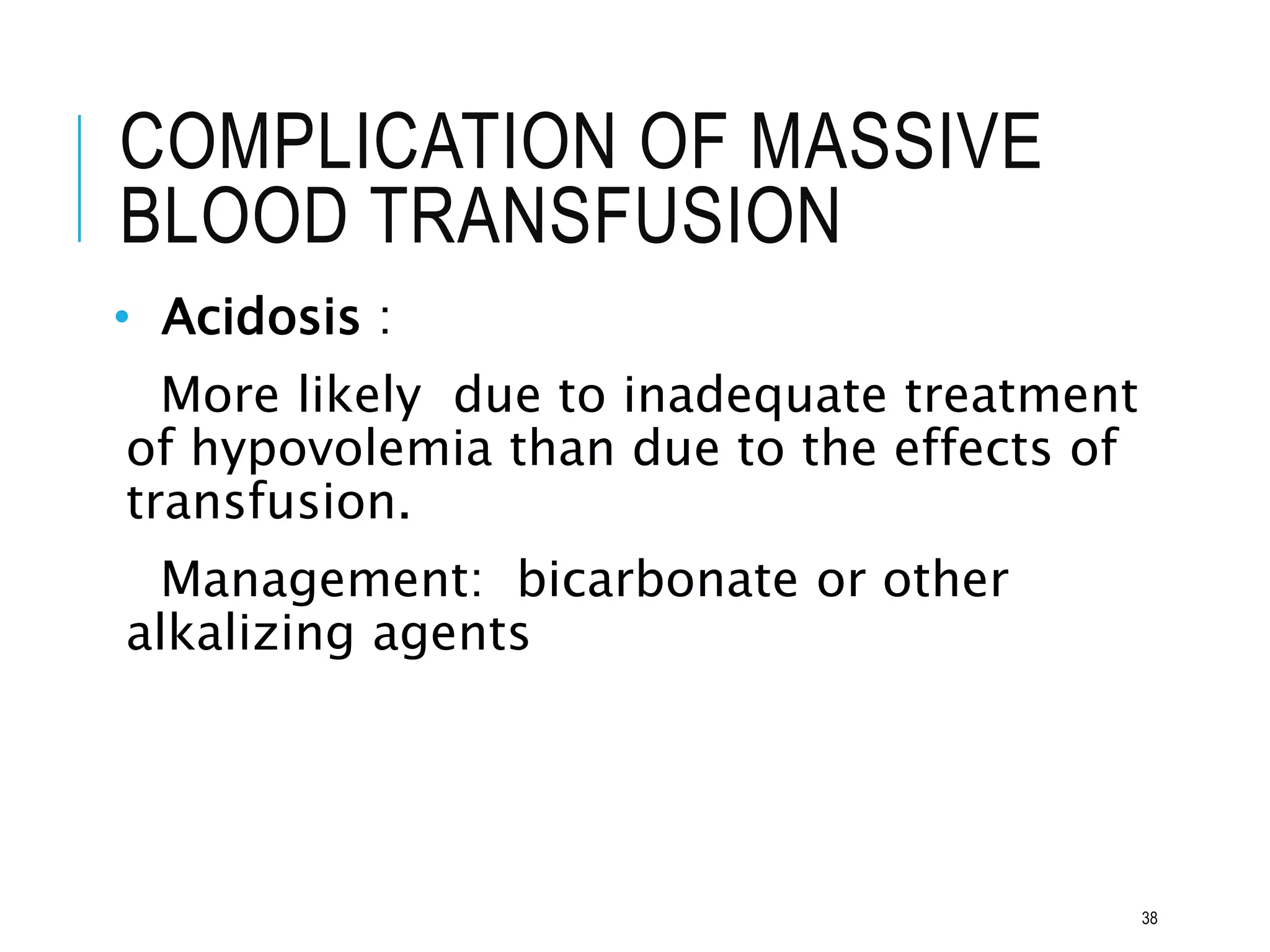 Complications of blood transfusion | PPT