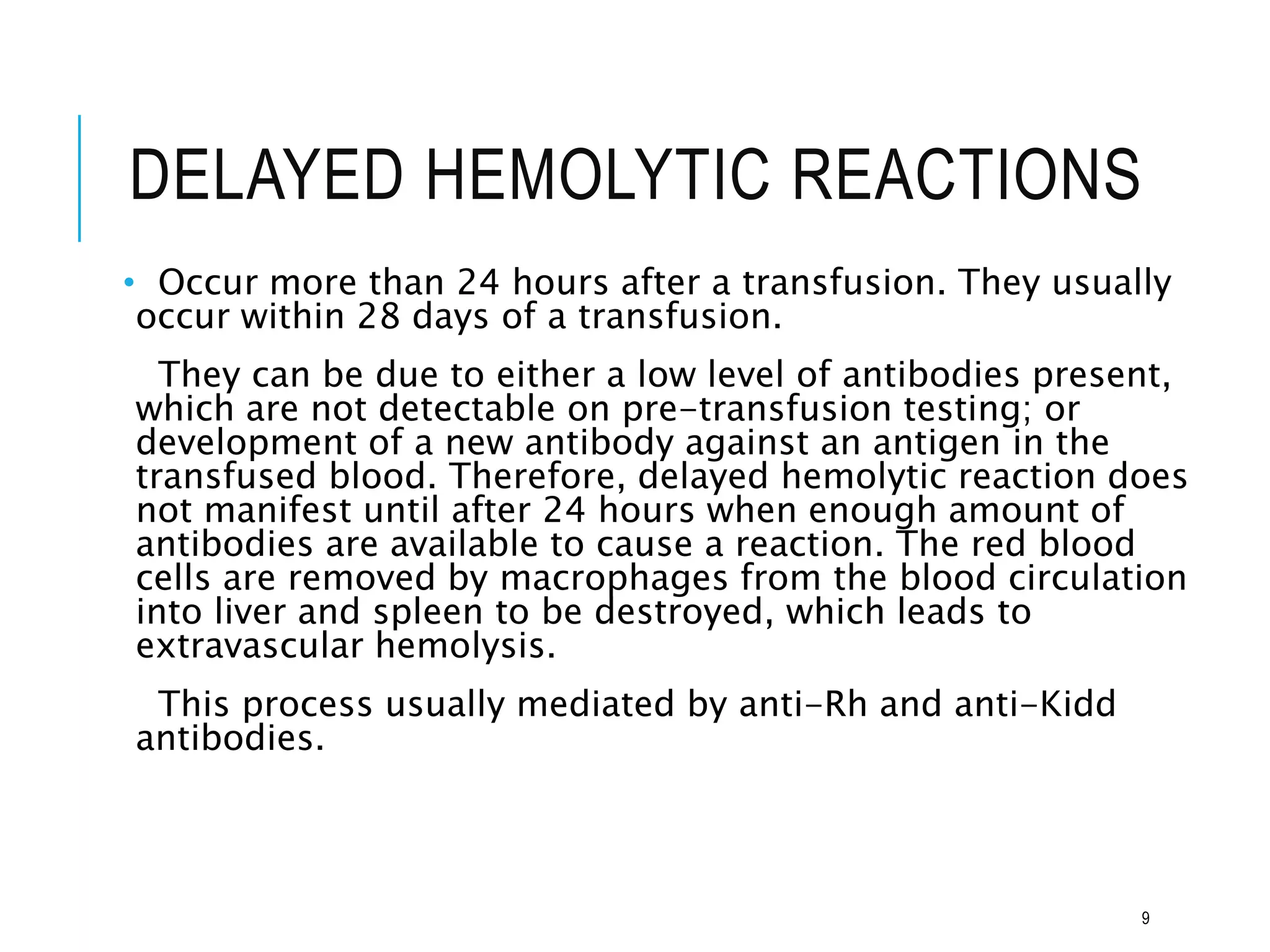 Complications of blood transfusion | PPT