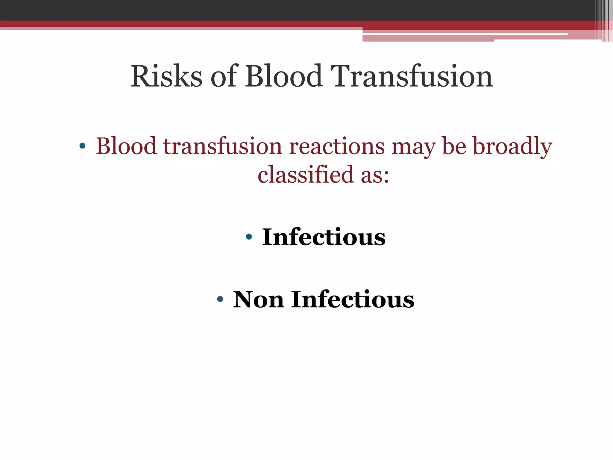 Complications of Blood Trasfusion | PPTX