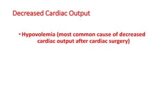 Complications of cardiac surgery | PPTX