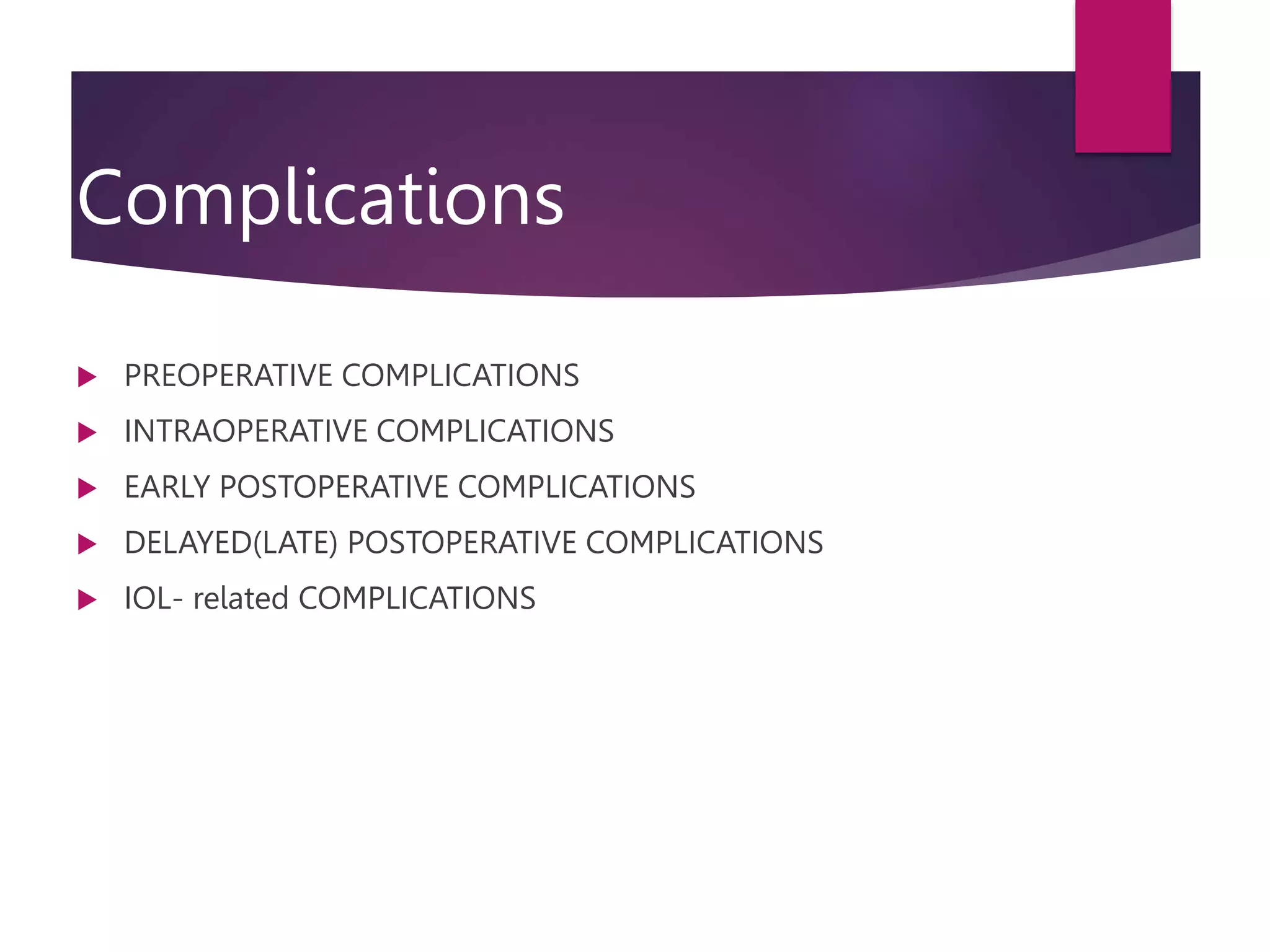 COMPLICATIONS OF CATARACT.pptx