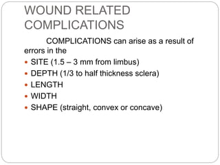 Complications of cataract surgery | PPTX