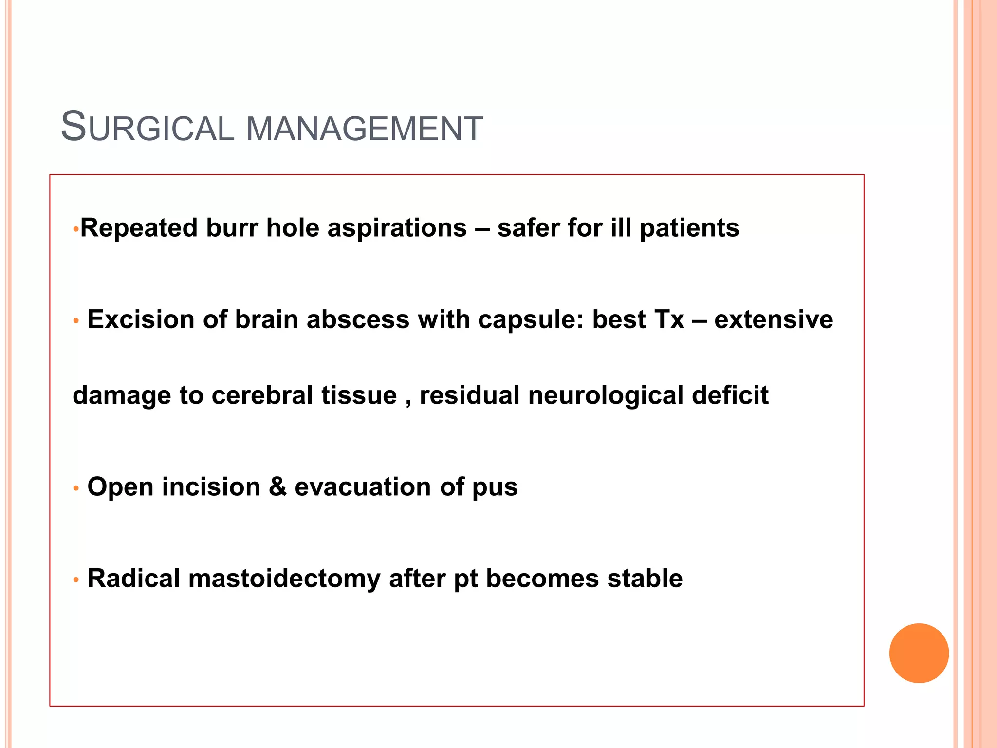 Complications of csom | PPTX