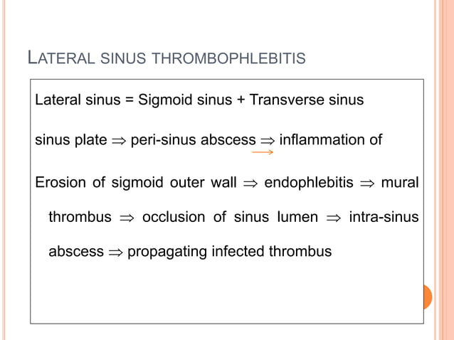 Complications of csom | PPTX | Ear, Nose and Throat Conditions ...