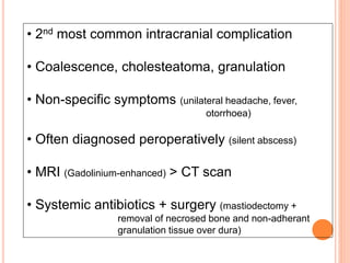 Chronic Suppurative Otitis Media Complications
